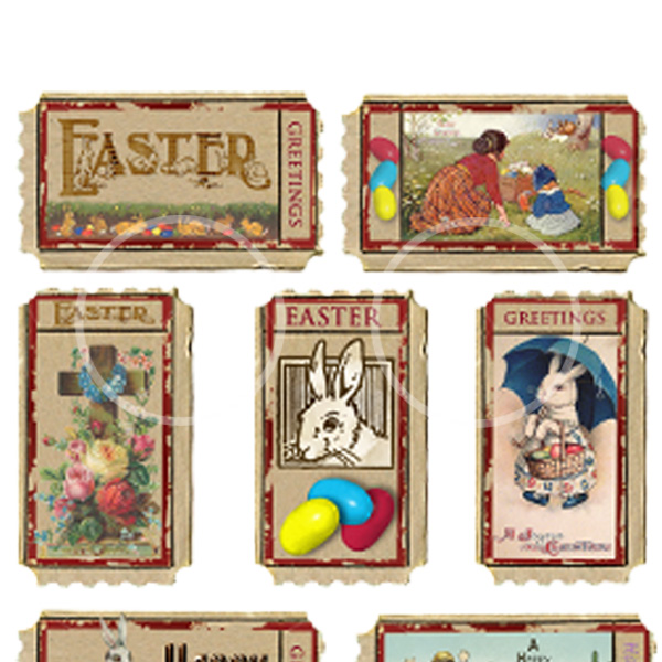 Printable Easter Tickets on Luulla