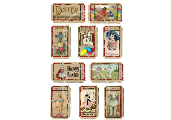 Printable Easter Tickets on Luulla
