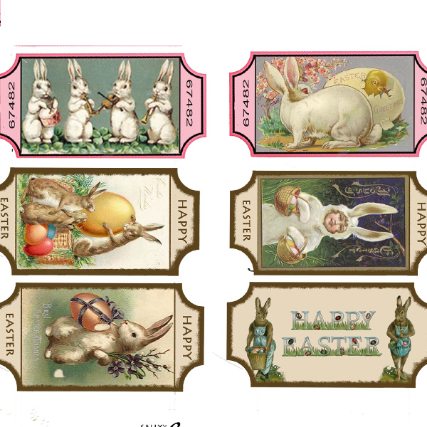 Digital Easter Tickets on Luulla