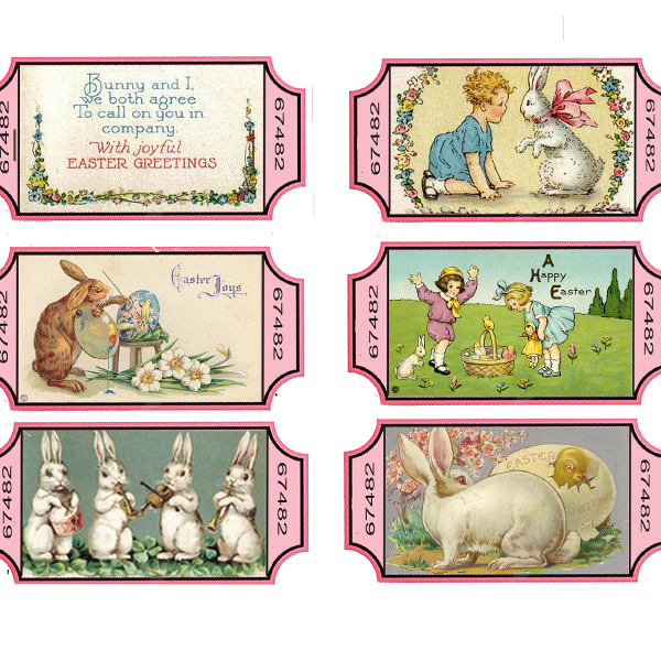 Digital Easter Tickets on Luulla